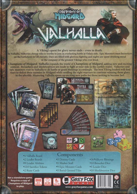 Kjøp Champions of Midgard: Valhalla billig. - 616909967452 UDGÅET!!!