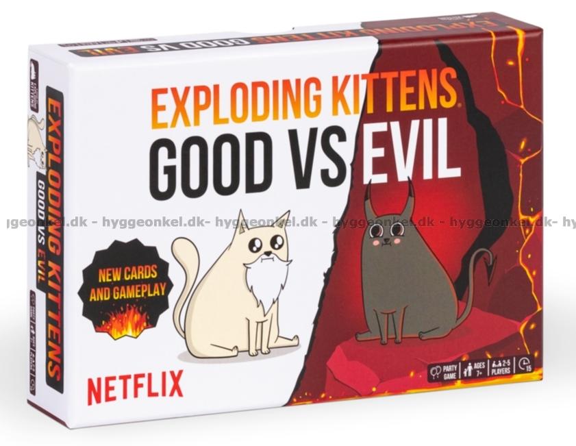 Kjøp Exploding Kittens: Good vs Evil billig. - 810083044750 Kjøp Exploding Kittens: Good vs Evil billig. - 810083044750