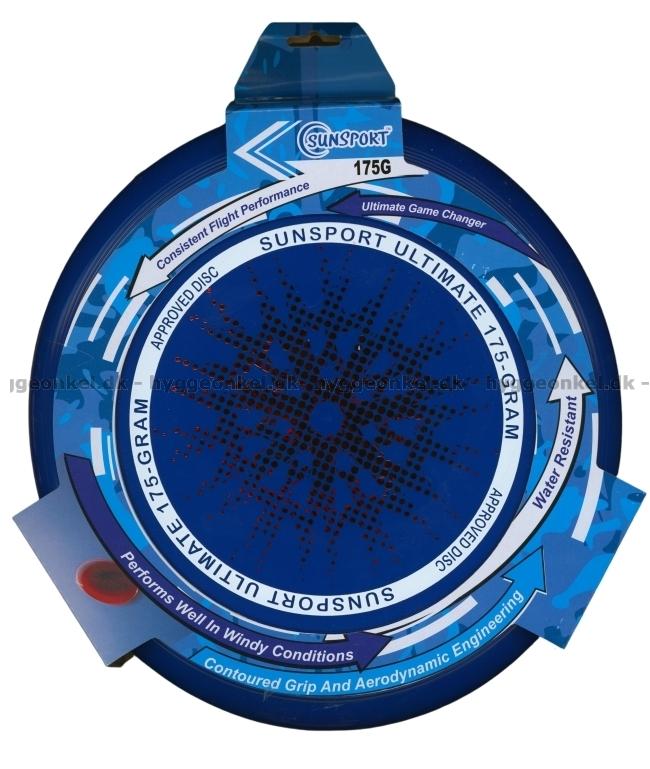 Kjøp Frisbee: Sunsport Ultimate - Blå her! - 7392601115003 UDGÅET!!!