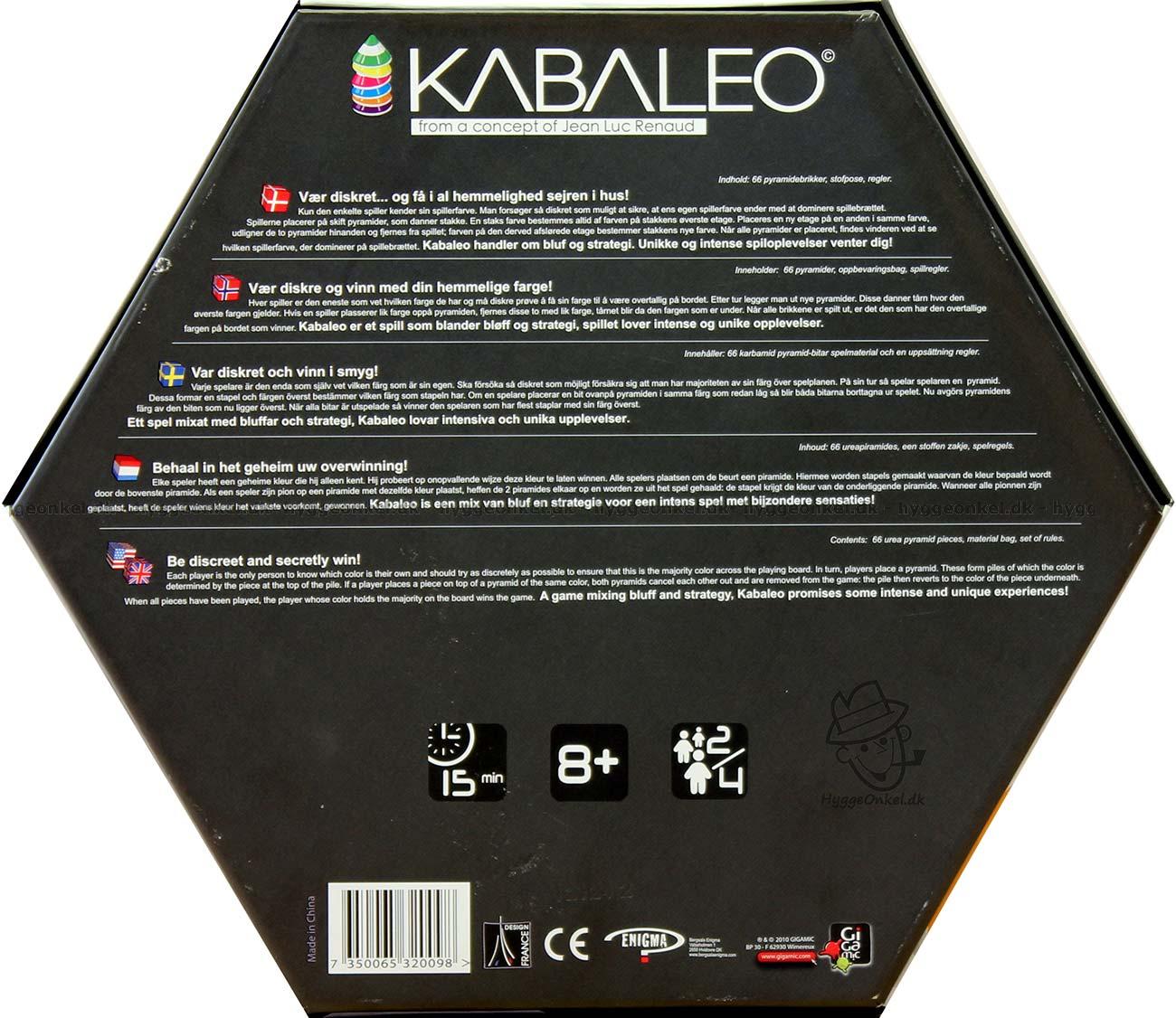 Kjøp Kabaleo hos boardgamer.no. Levering rett på døren - 7350065320098 ...