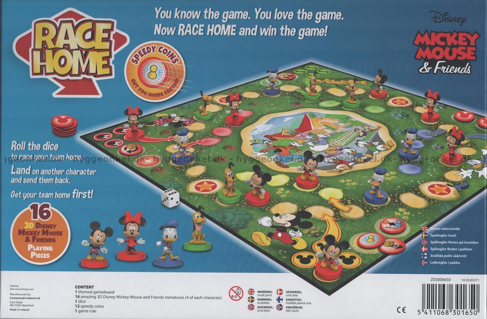 Ludo: Disney - Mikke og vennene hans kjøpes billig her. - 5411068301650 ...