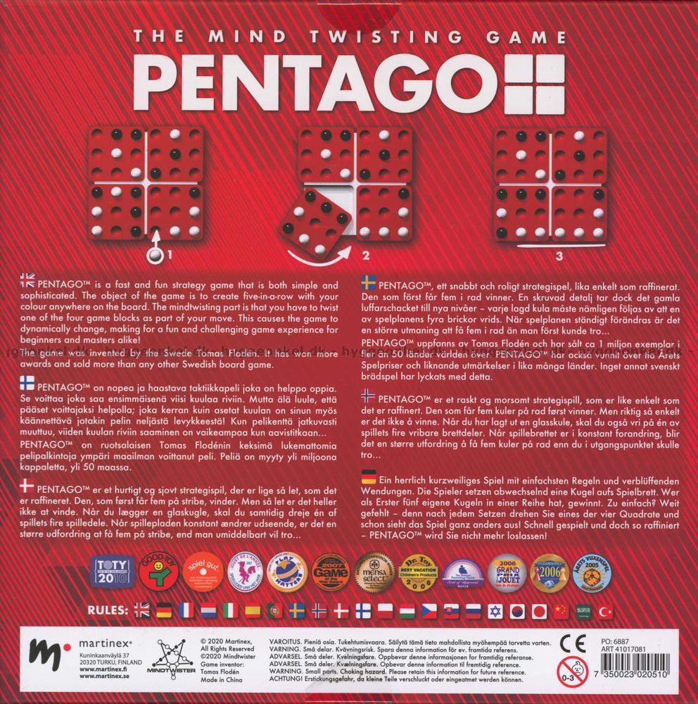 Pentago → Kjøp det her. Lynrask levering