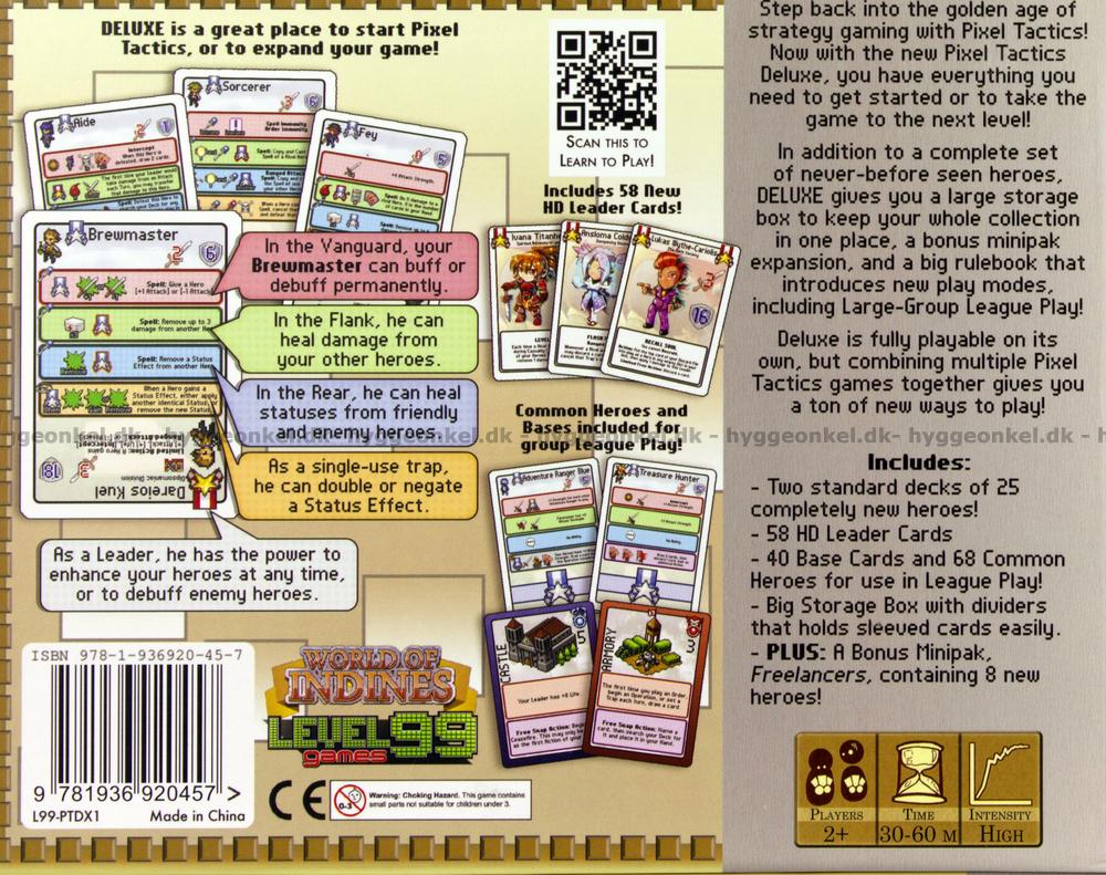 Kjøp Pixel Tactics Deluxe billig hos boardgamer.no - 9781936920457 ...