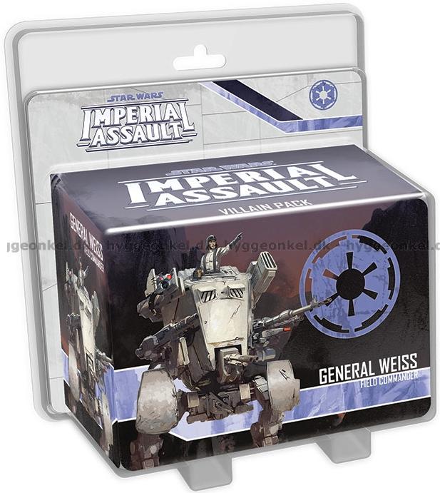 Her kan du kjøpe Star Wars Imperial Assault: General Weiss! UDGÅET!!!