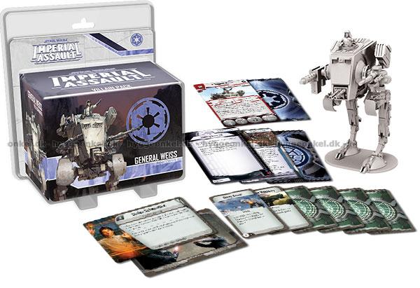 Her kan du kjøpe Star Wars Imperial Assault: General Weiss! UDGÅET!!!