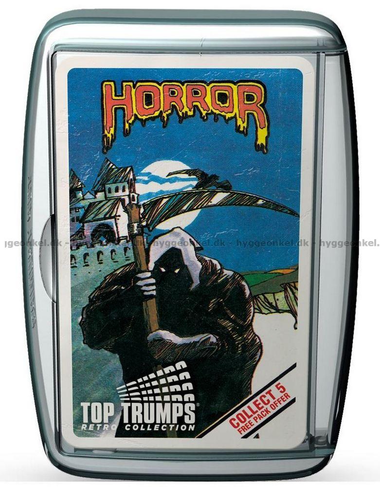 Kjøp Top Trumps: Retro - Horror 2 hos boardgamer.no. - 5036905002165 ...