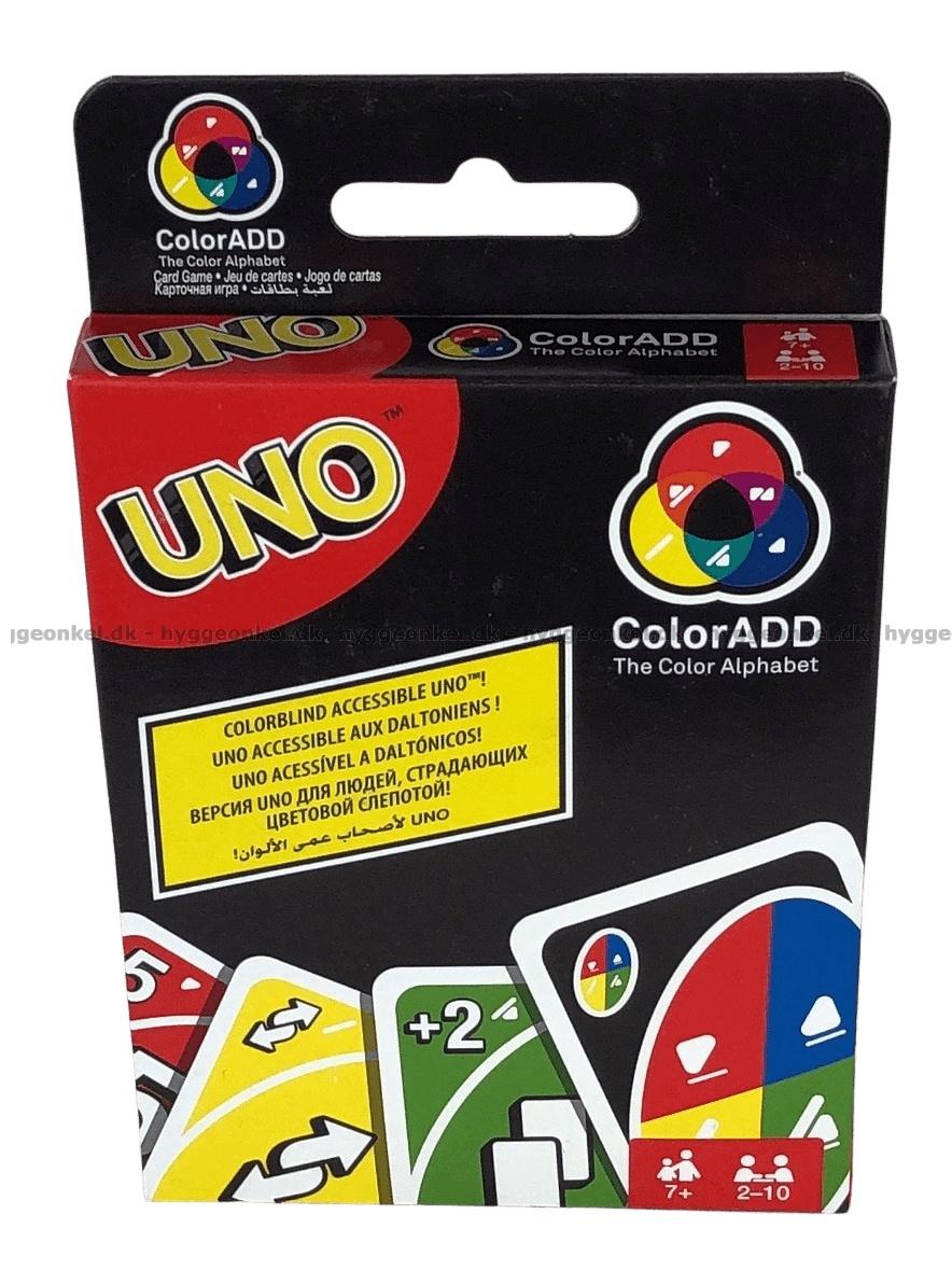 Kjøp Uno: Color Symbols billig hos boardgamer.no - 887961749892 UDGÅET!!!