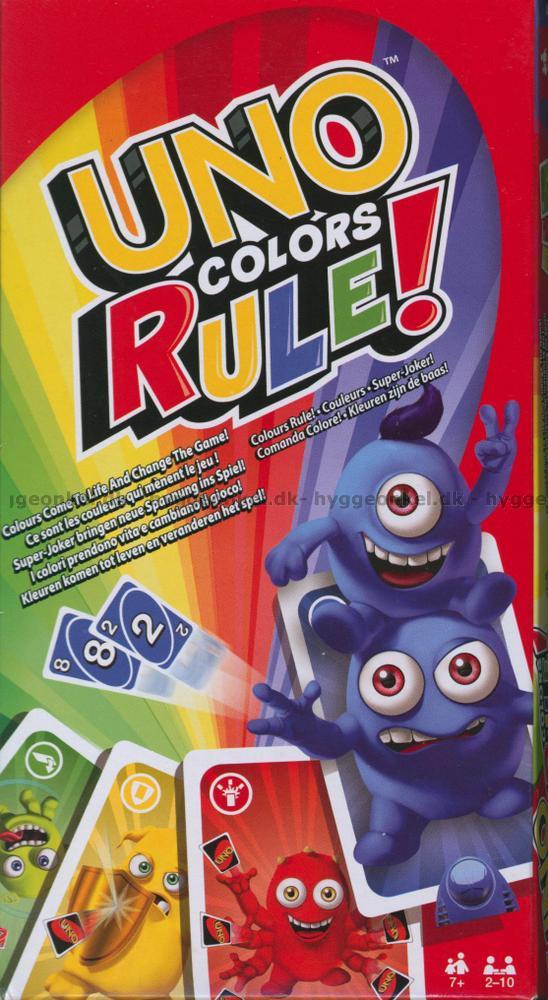 Kjøp Uno: Colors Rule! Levering rett på døren UDGÅET!!!